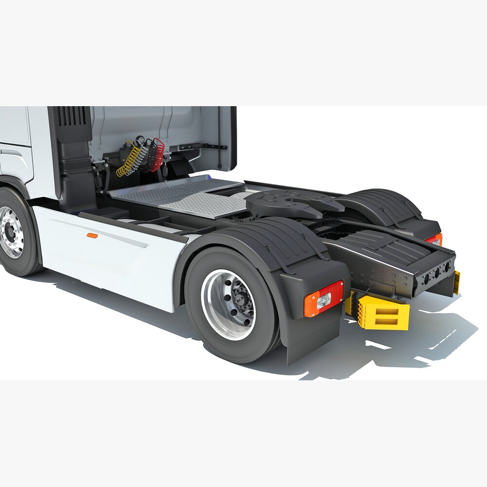 Heavy-Duty Tractor Truck 3D model - Download Truck on 3DModels.org
