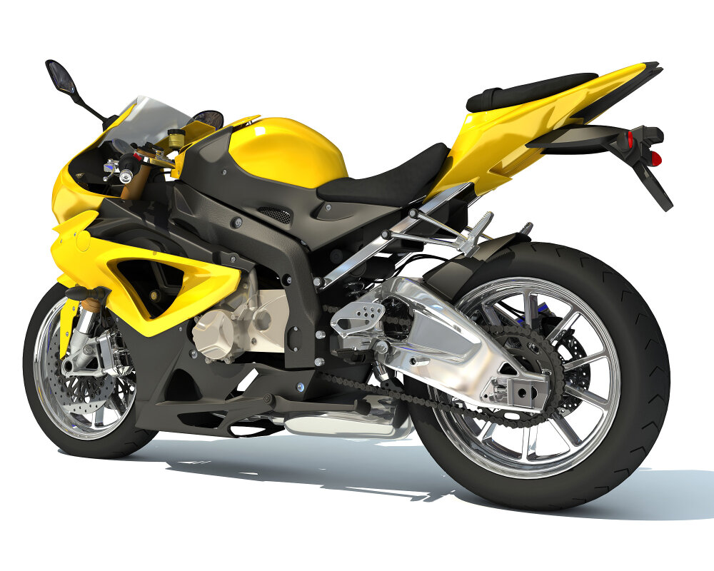 Sport Bike Racing Motorcycle 3D model - Download Motorcycle on 3DModels.org