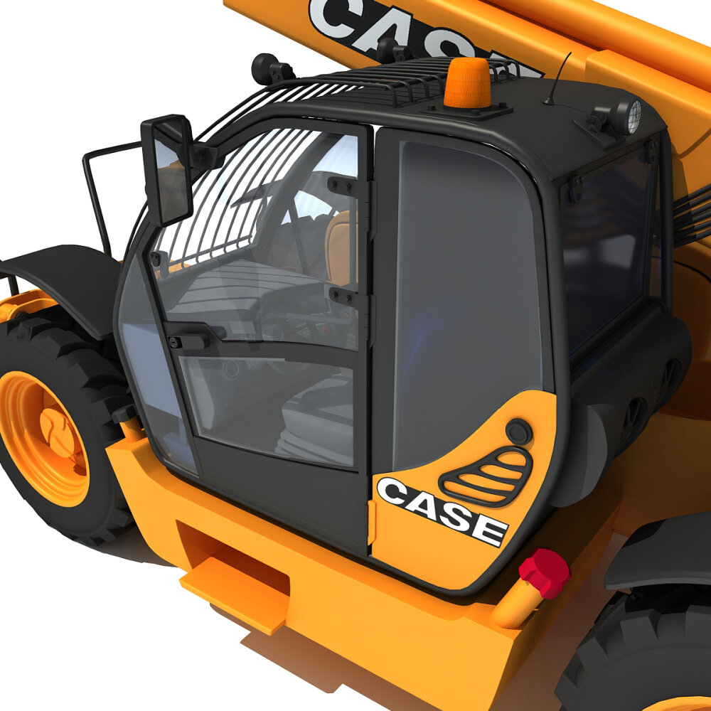 Case Telescopic Handler 3D model - Download Tractor on 3DModels.org