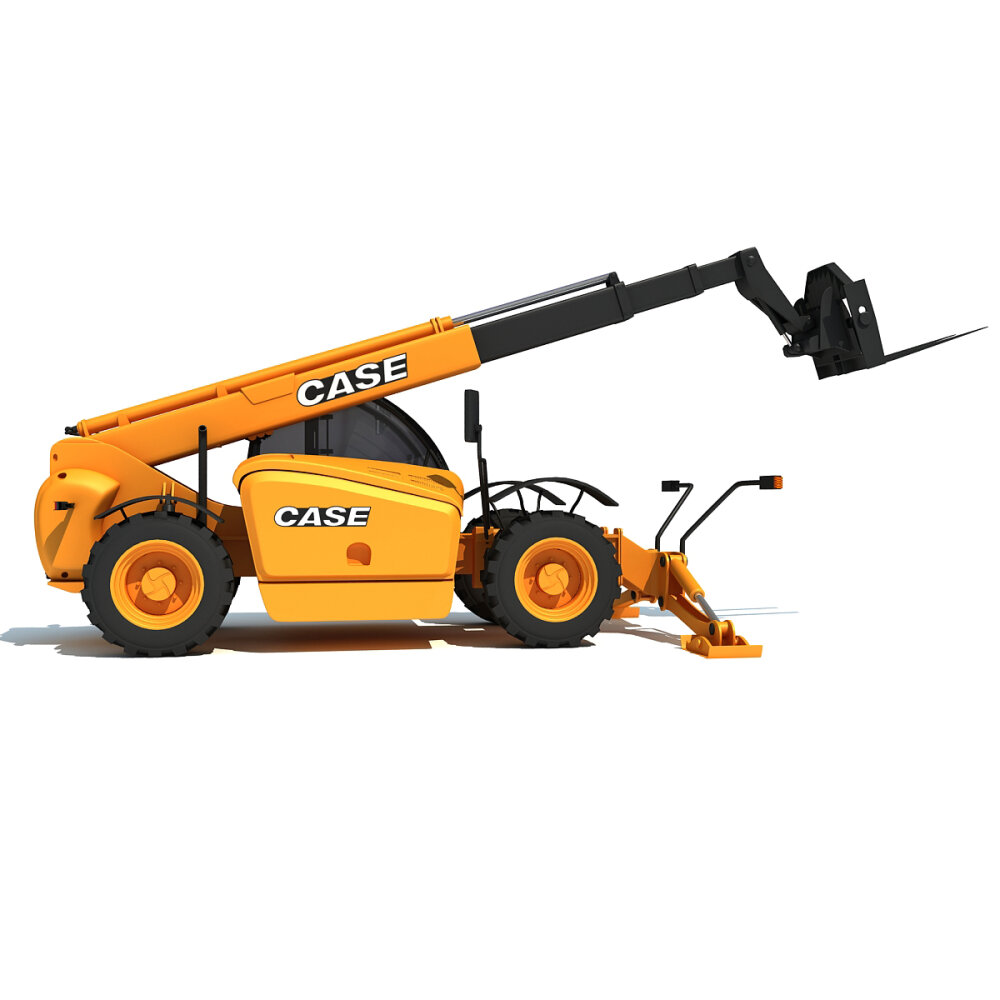 Case Telescopic Handler 3D model - Download Tractor on 3DModels.org