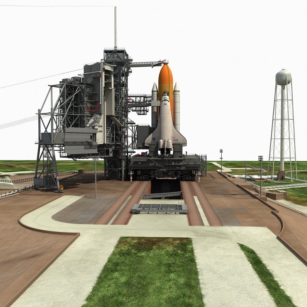 Launch pad 3D модели Скачать - 3DModels.org
