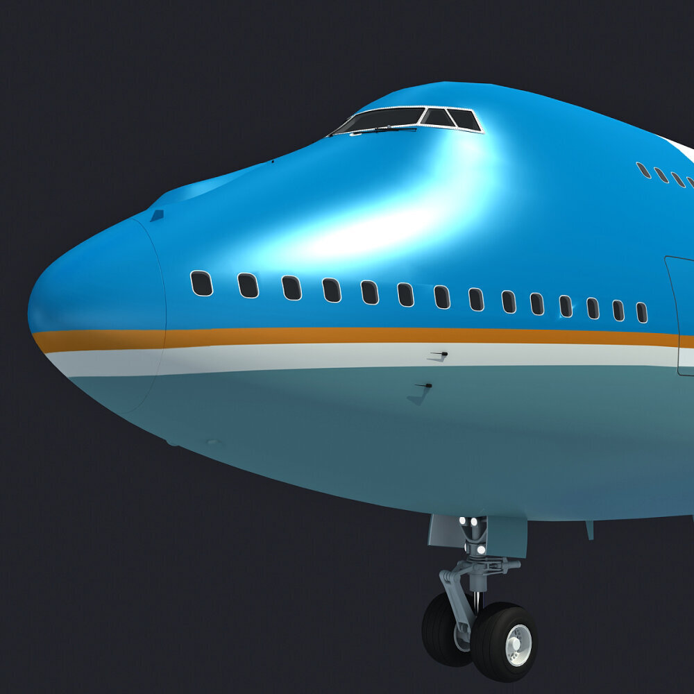 Boeing Air Force One Vc-25 3D 모델 - 다운로드 여객기 on 3DModels.org