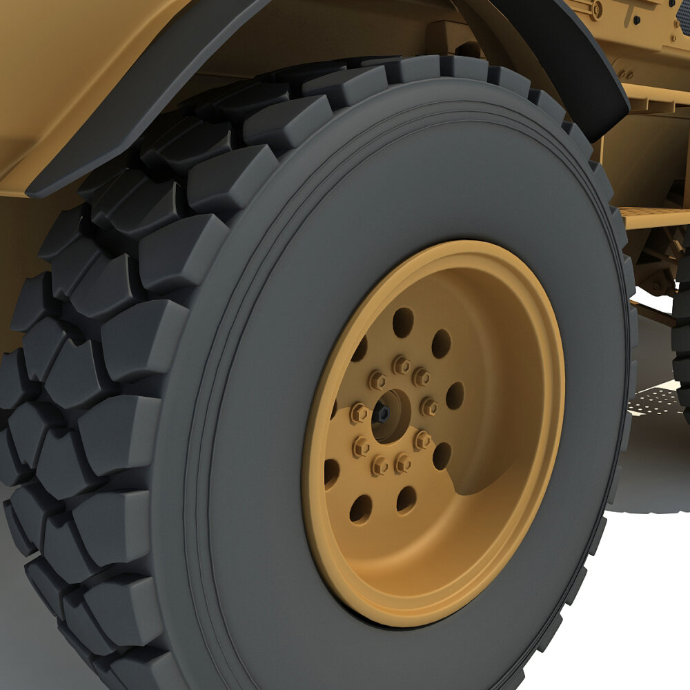 British Military Vehicle Tmv 6×6 3D model - Download Military ...