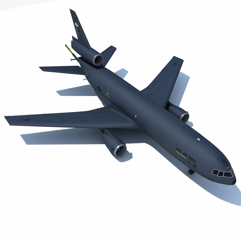 Mcdonnell Douglas Kc-10 Extender 3D model - Download Transport on ...