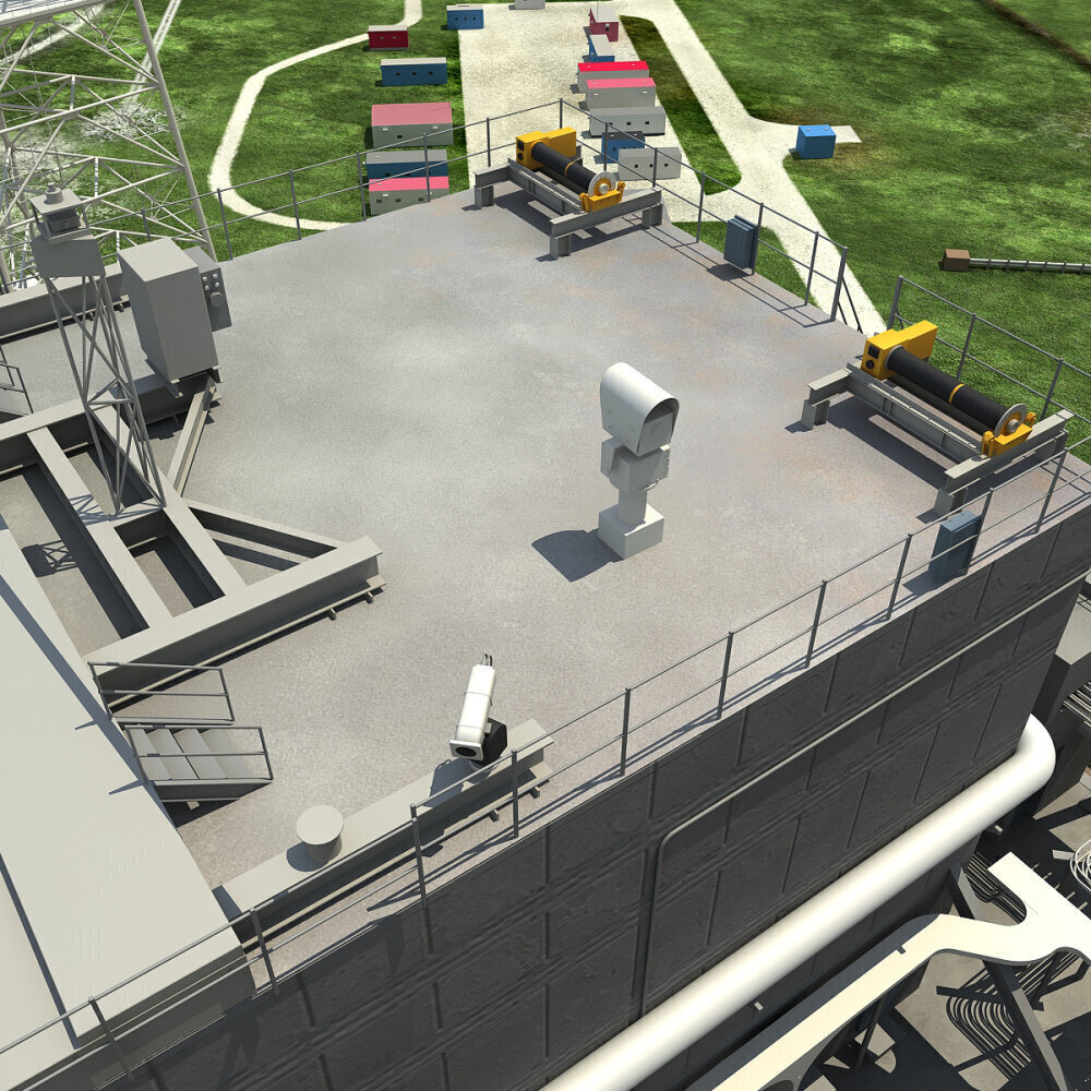 Nasa Launch Complex 39b 3D model - Download Infrastructure Buildings on ...