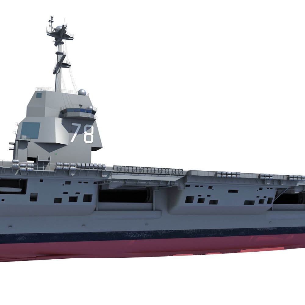 Uss Gerald R. F Aircraft Carrier Cvn-78 3D model - Download Warship on ...