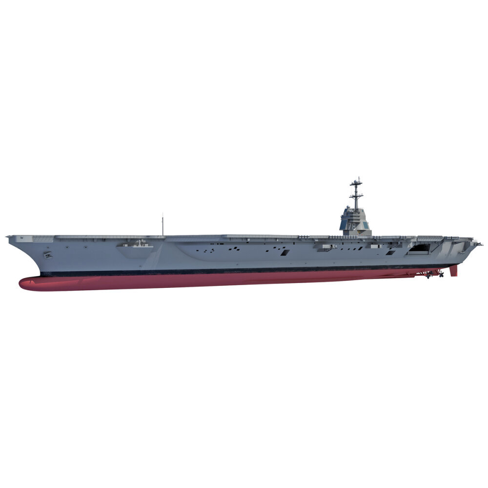 Uss Gerald R. F Aircraft Carrier Cvn-78 3D model - Download Warship on ...