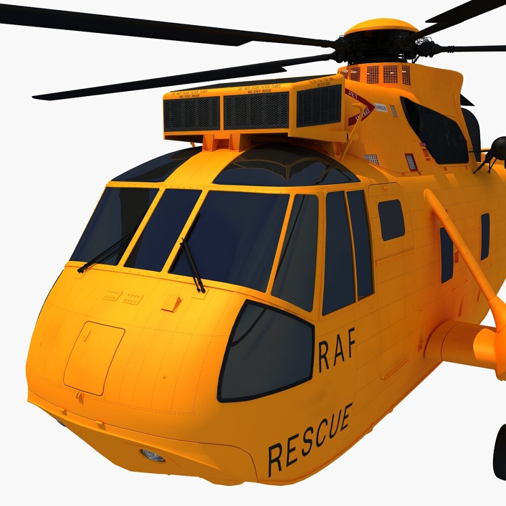 Westland Sea King Helicopter 3D model - Download Helicopter on 3DModels.org