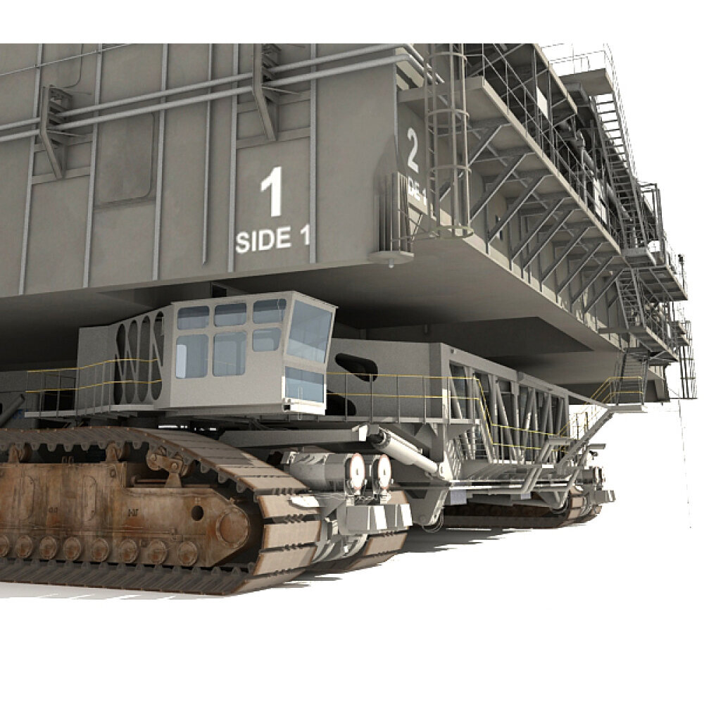 NASA Crawler Andmobile Launch Platform 3D model - Download ...
