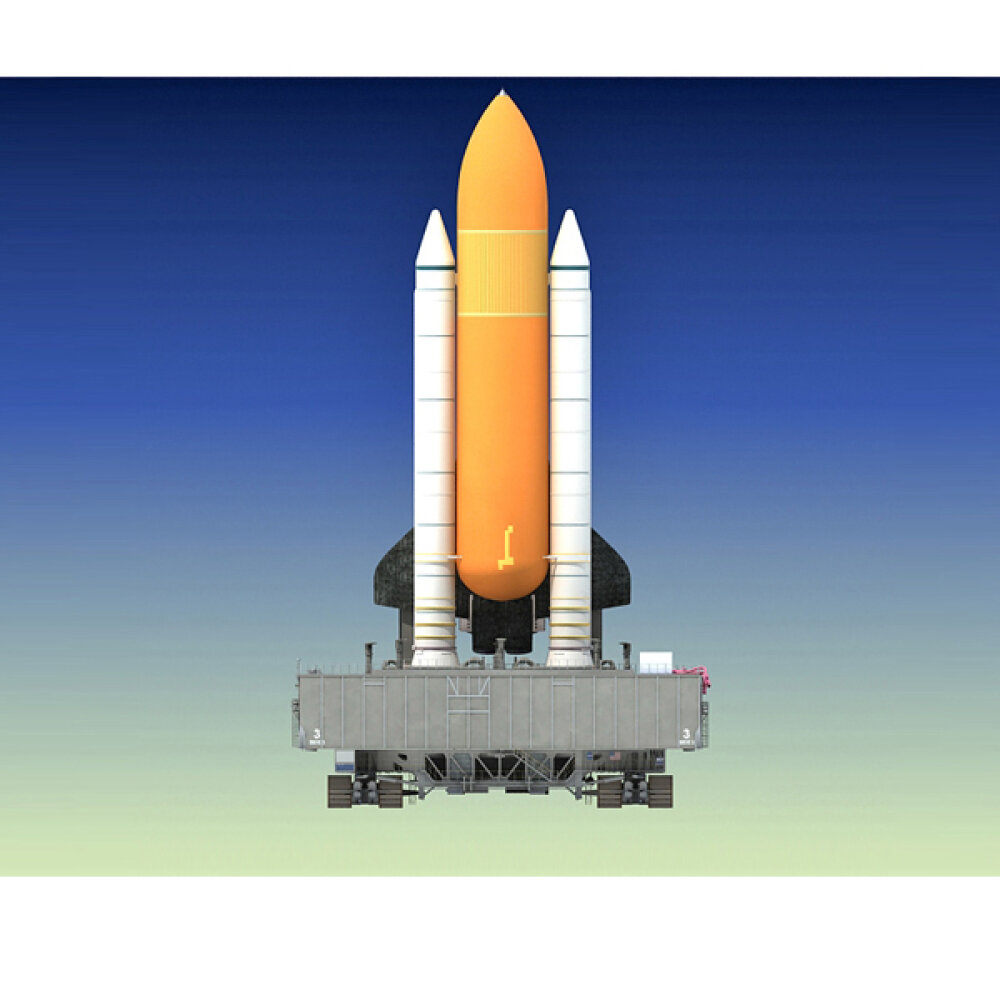 Nasa Shuttle Launch Pad 3D model - Download Infrastructure Buildings on ...