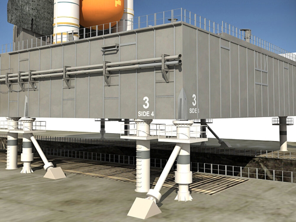 Nasa Space Shuttle with Mlp 3D model - Download Infrastructure ...