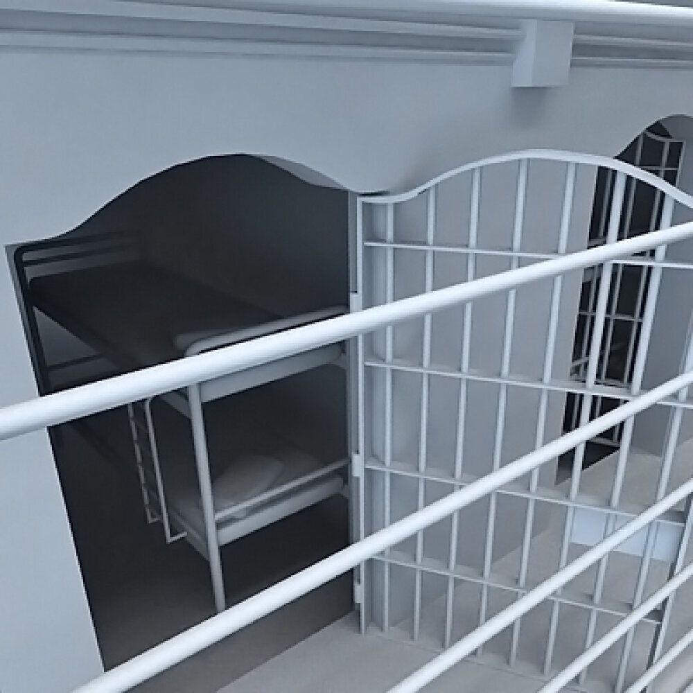 Prison Scene 3D model - Download on 3DModels.org