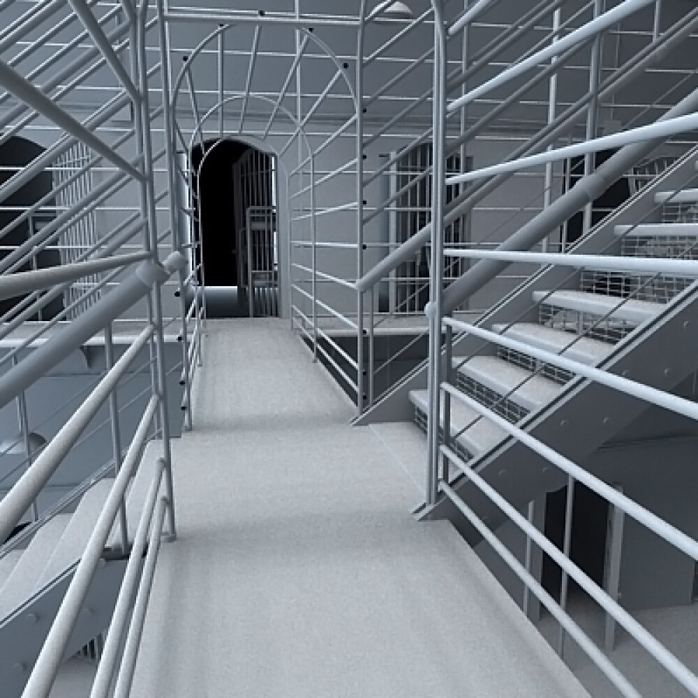 Prison Scene 3D model - Download on 3DModels.org