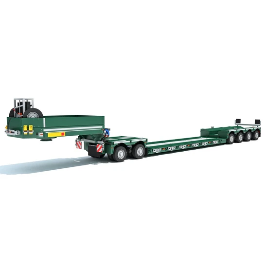 Gooseneck trailer 3D Models Download - 3DModels.org