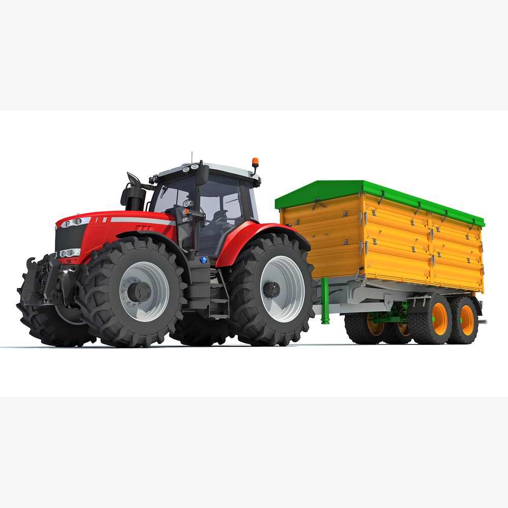 3d Tractor Trailer Models