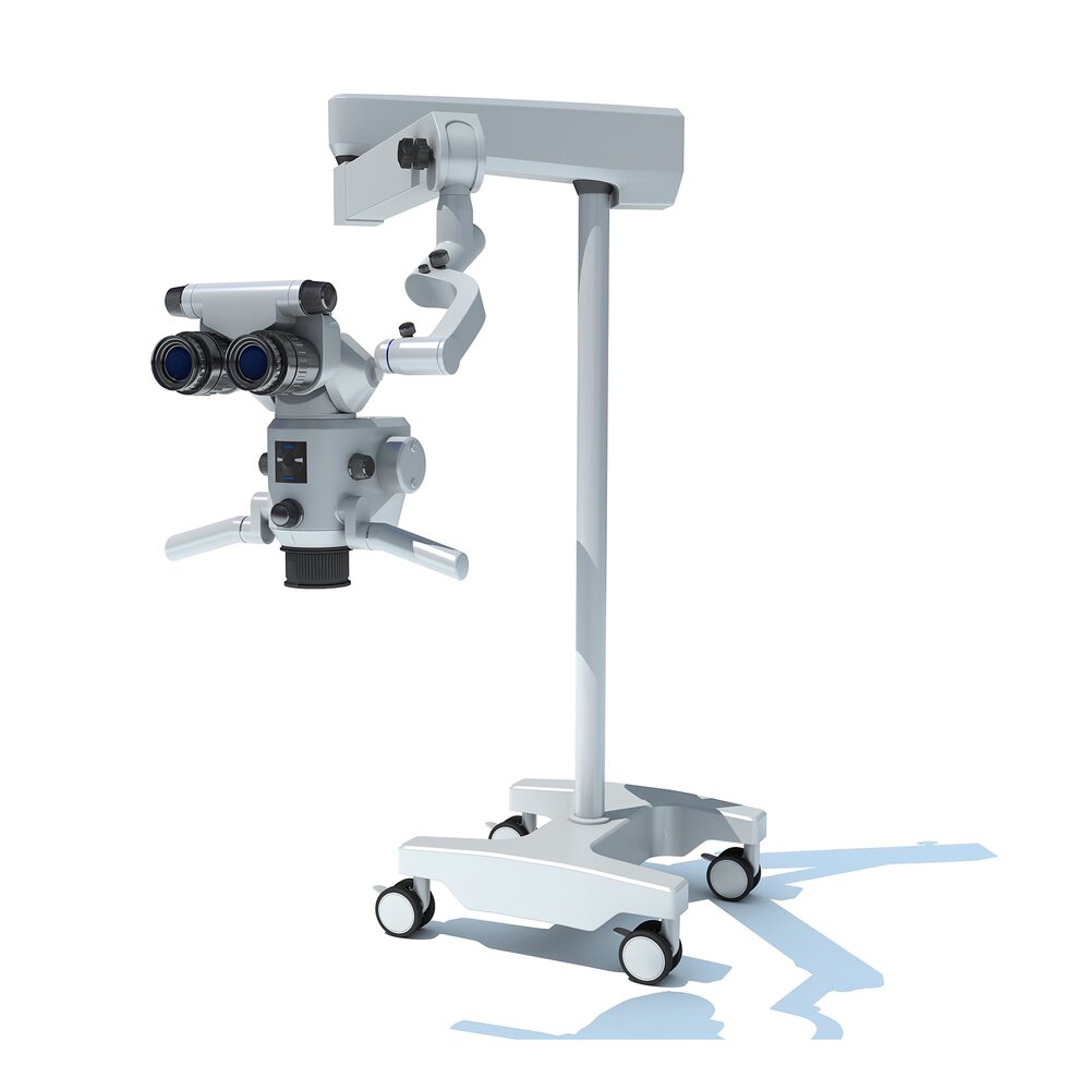 Dental Microscope 3D model - Download Medical Equipment on 3DModels.org