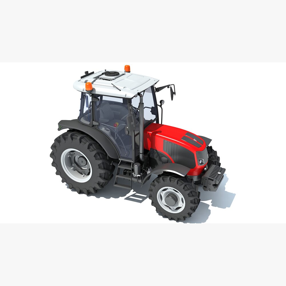 Ursus Tractor 3D model - Download Tractor on 3DModels.org