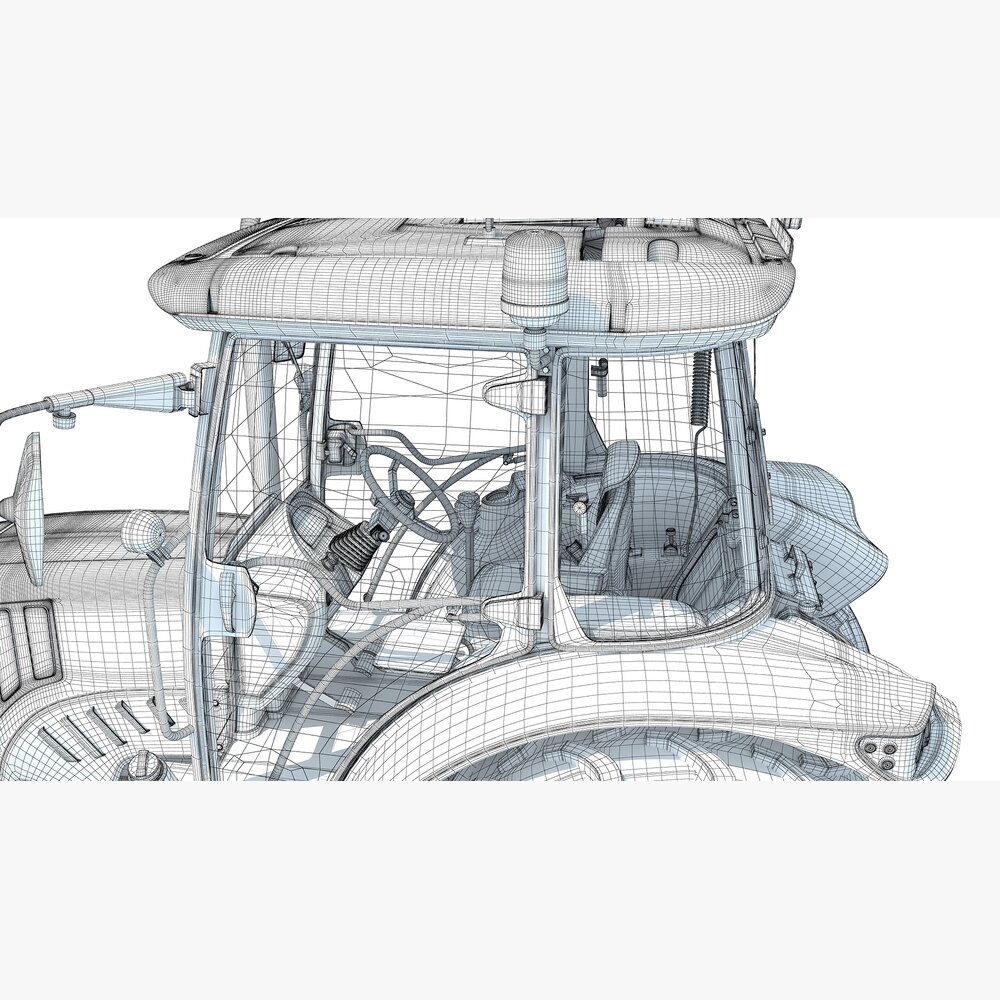 Ursus Tractor 3D model - Download Tractor on 3DModels.org