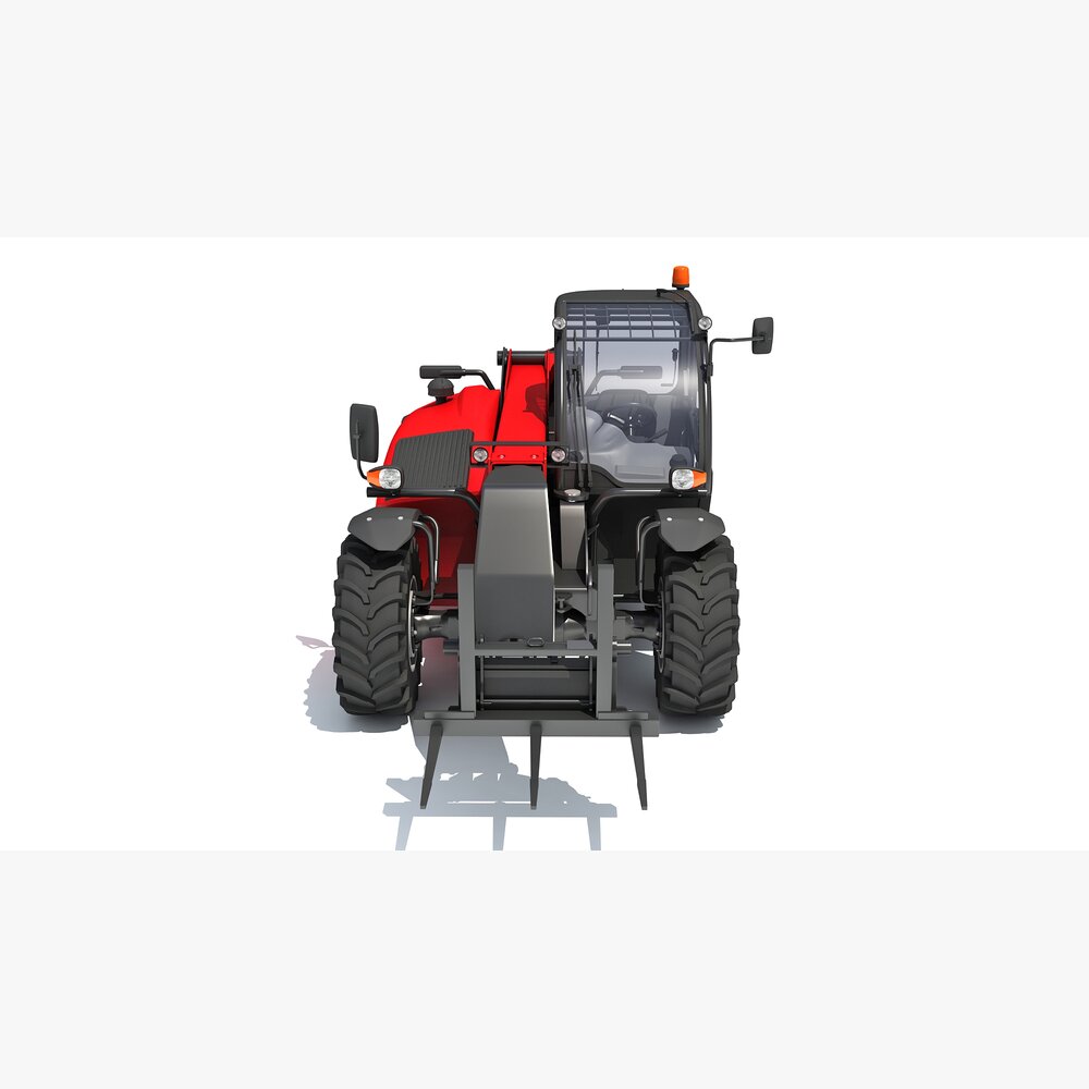 Telescopic Forklift Handler 3D model - Download Tractor on 3DModels.org