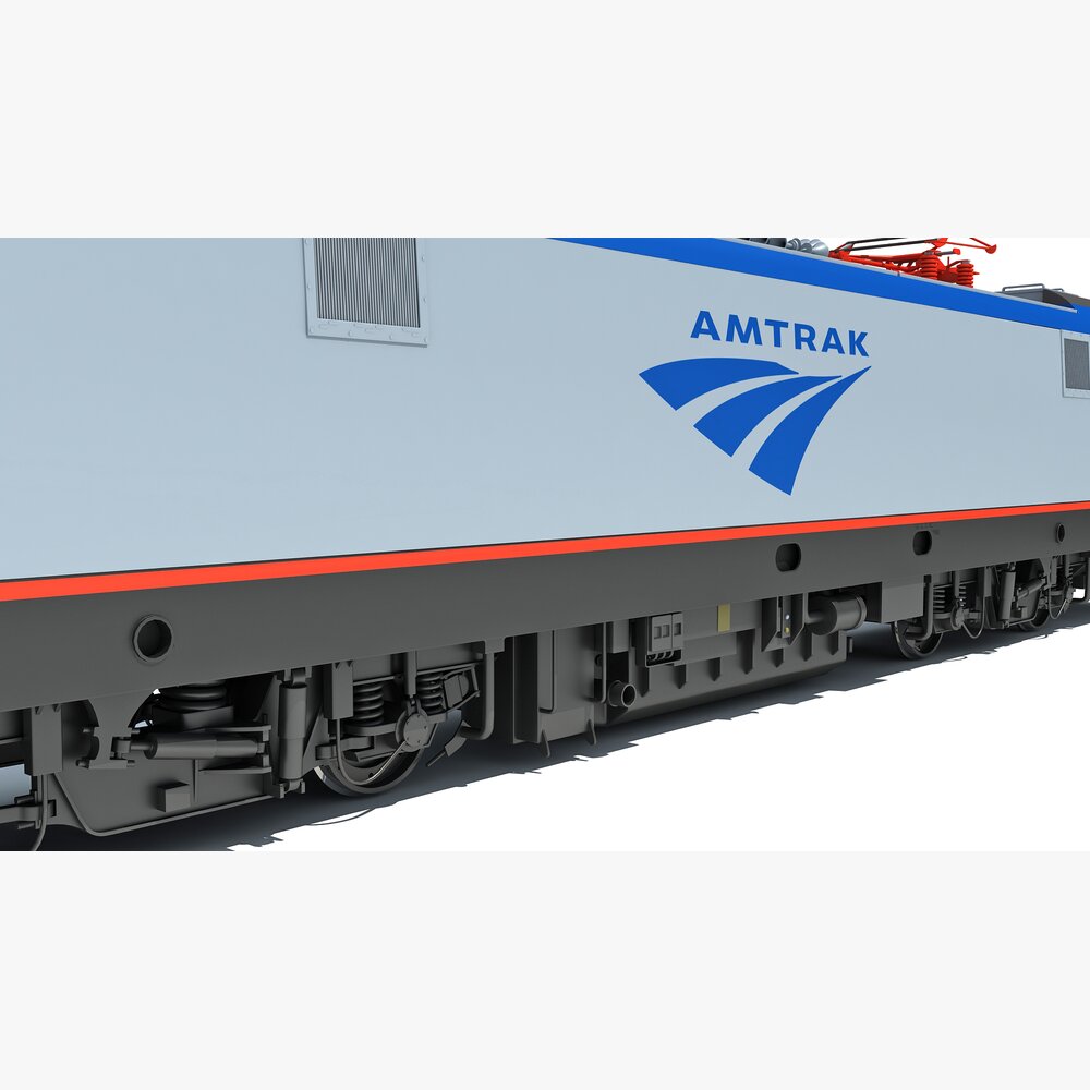 Amtrak Electric Locomotive 3D model - Download Locomotive on 3DModels.org