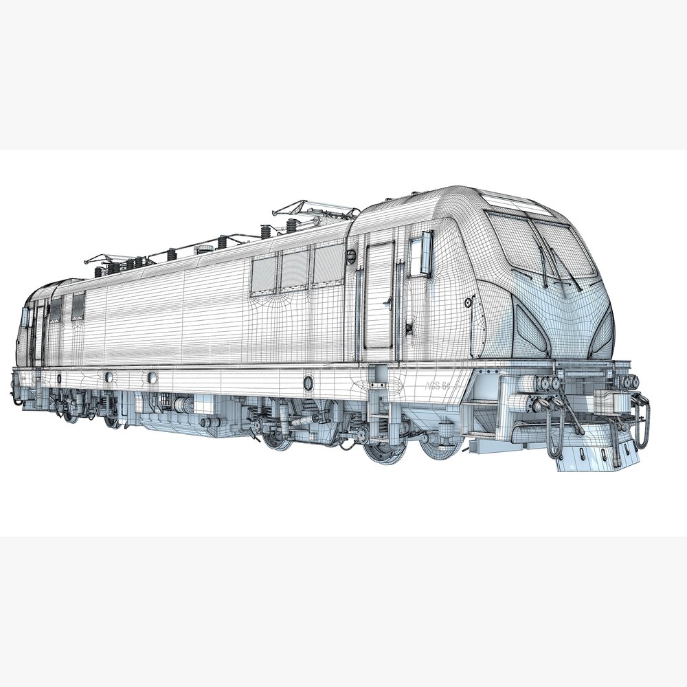 Amtrak Electric Locomotive 3D model - Download Locomotive on 3DModels.org