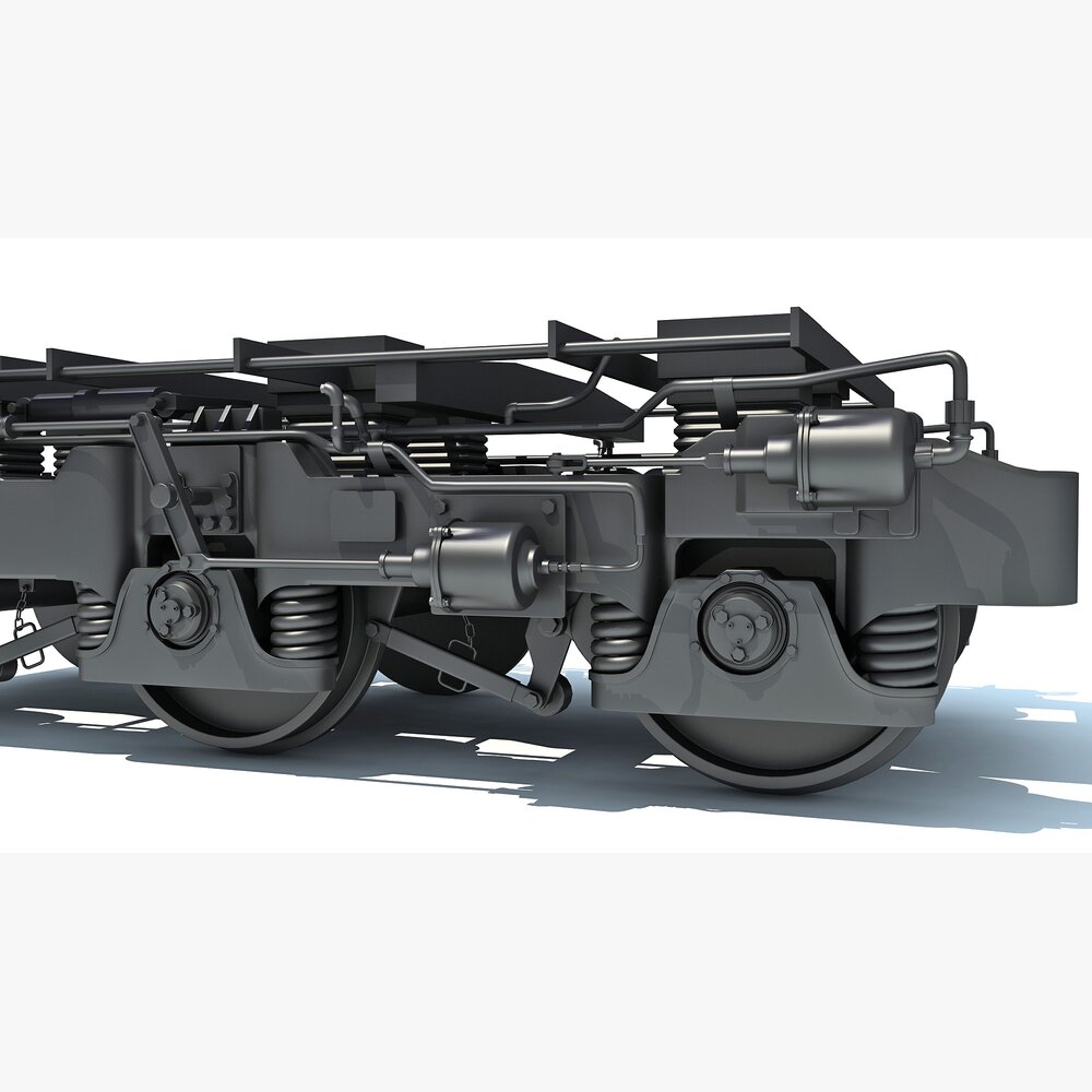 Bogies de Tren Modelo 3D - Descargar Vagones de tren on 3DModels.org