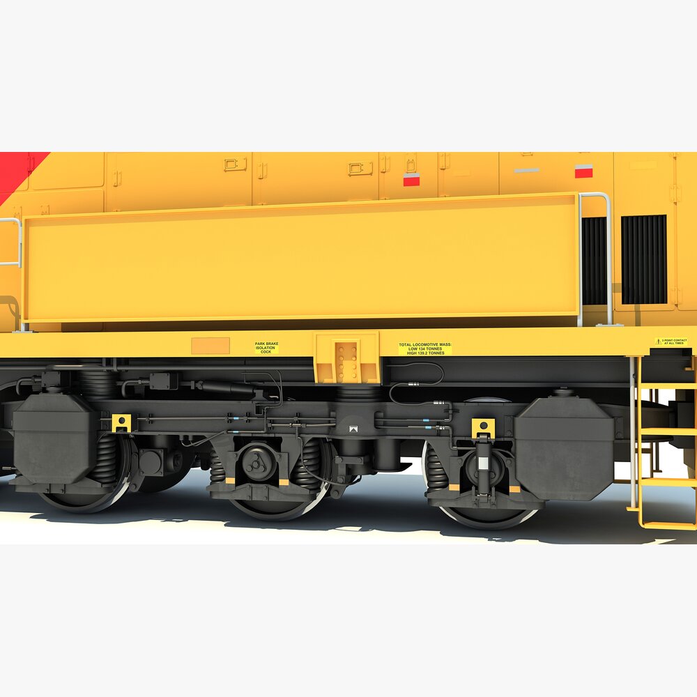 Aurizon Electric Locomotive 3D model - Download Locomotive on 3DModels.org
