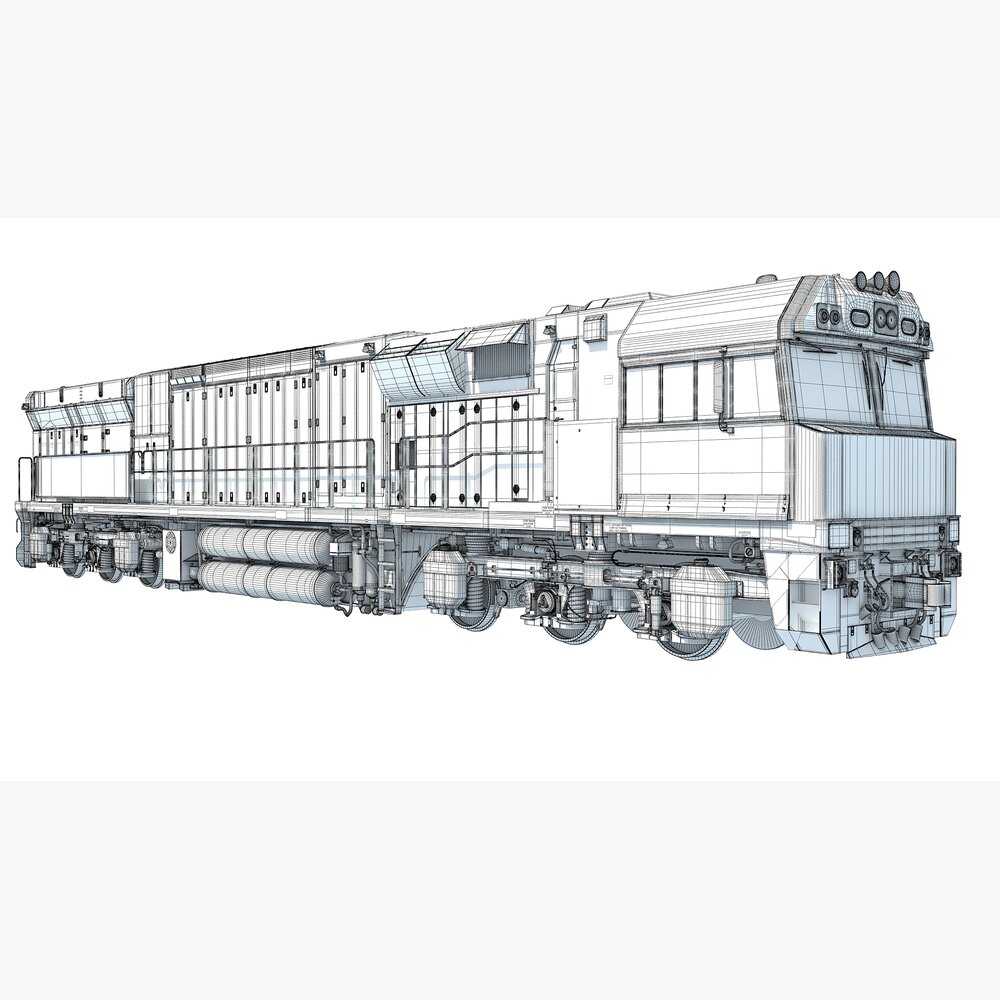 Aurizon Electric Locomotive 3D model - Download Locomotive on 3DModels.org
