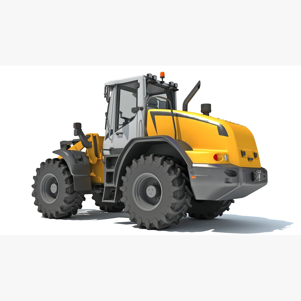 Bucket Loader 3D model - Download Tractor on 3DModels.org