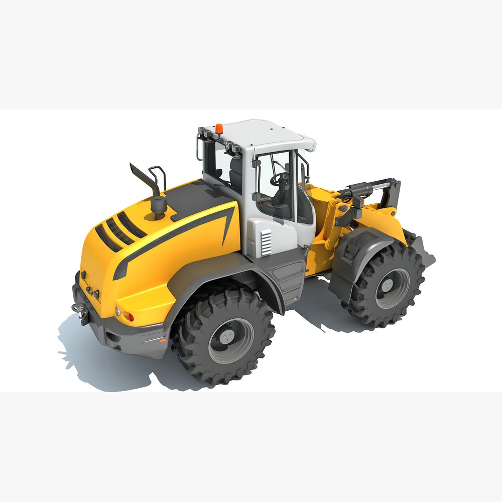 Bucket Loader 3D model - Download Tractor on 3DModels.org