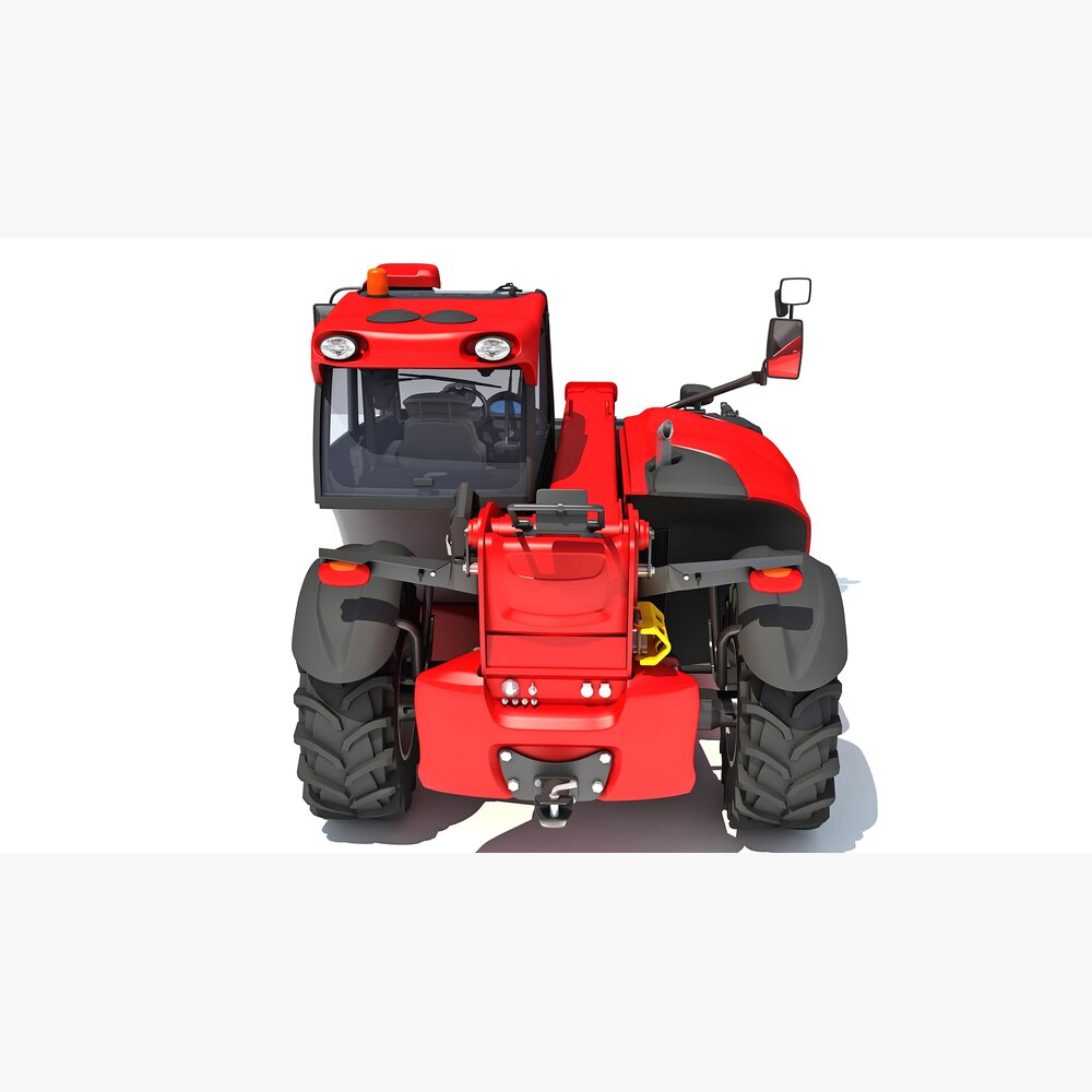 Manipulador Telescópico Manitou con Horquilla de Agarre Modelo 3D ...
