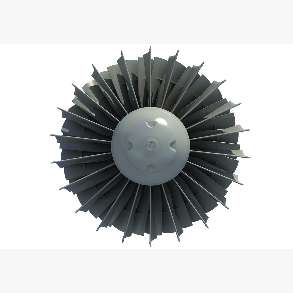 Aircraft Turbine 3D model - Download Engine on 3DModels.org