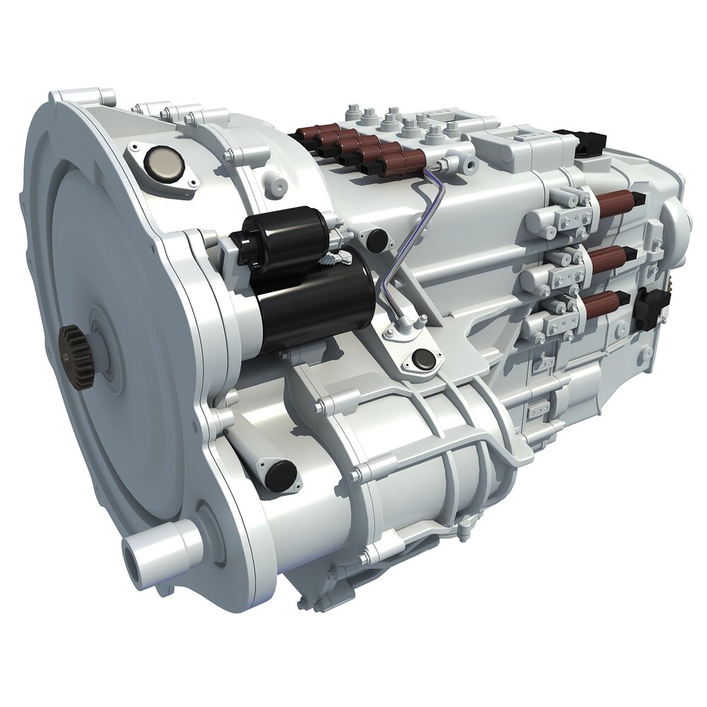 Detailed Transmission 3D model - Download Engine on 3DModels.org