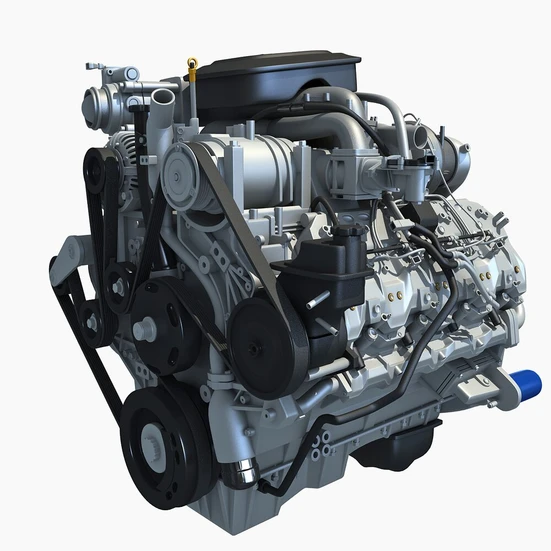 V8 engine 3D Models Download - 3DModels.org