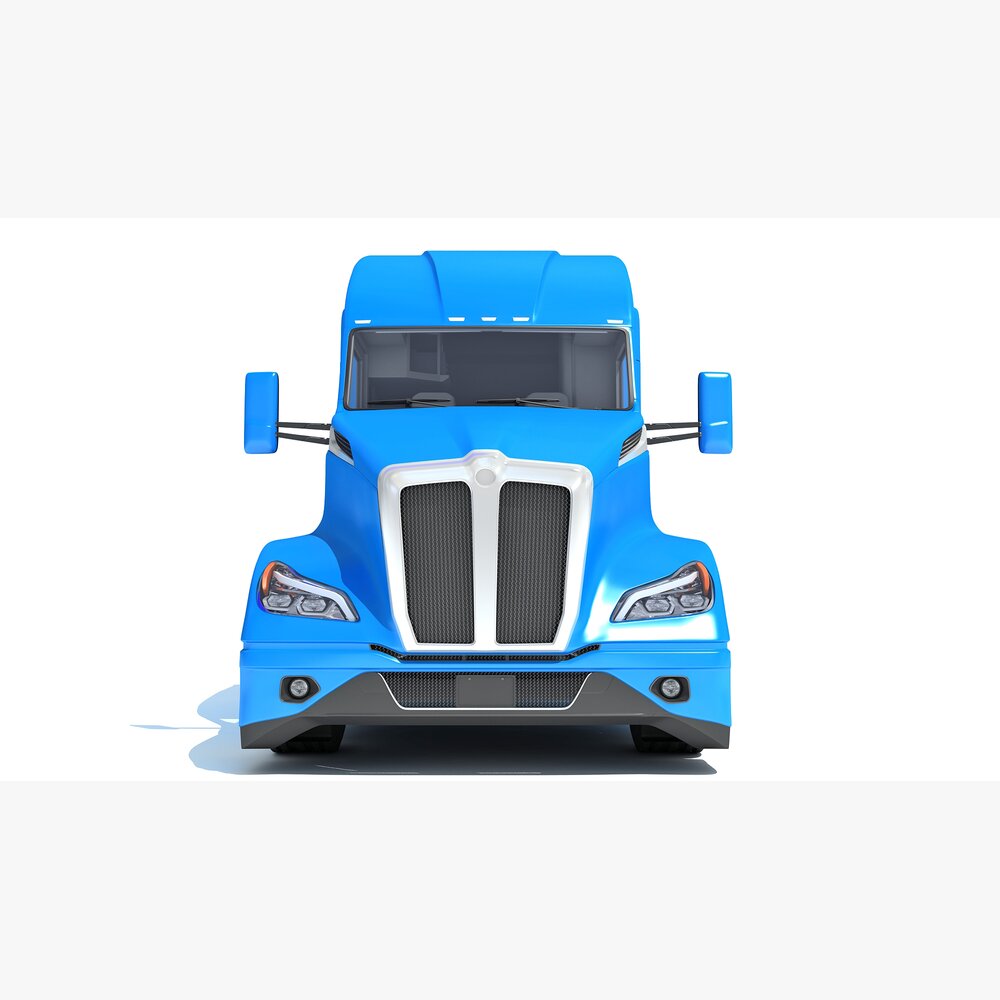 Car Hauler Trailer Semi Truck 222 3D model - Download Truck on 3DModels.org
