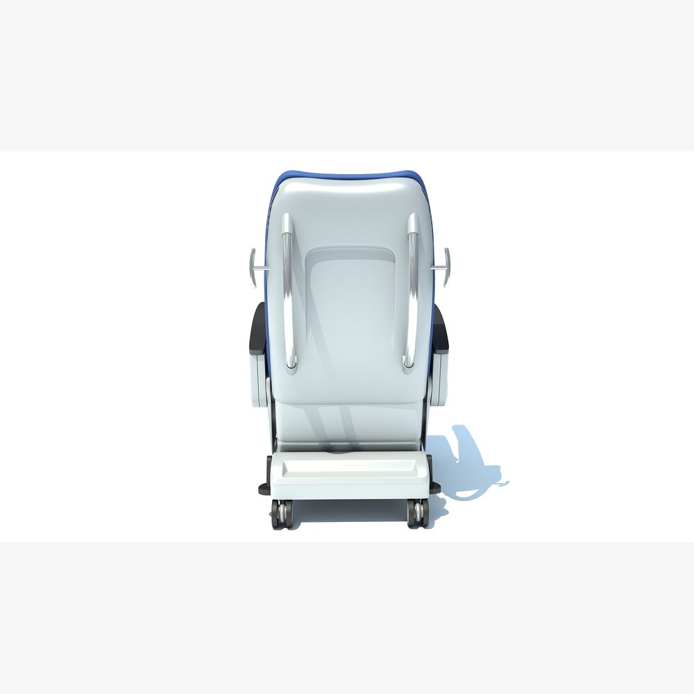 Hospital Patient Chair 3D model - Download Medical Equipment on ...