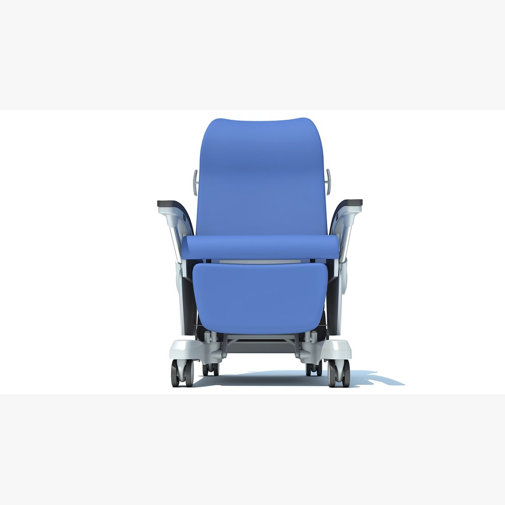 Hospital Patient Chair 3D model - Download Medical Equipment on ...