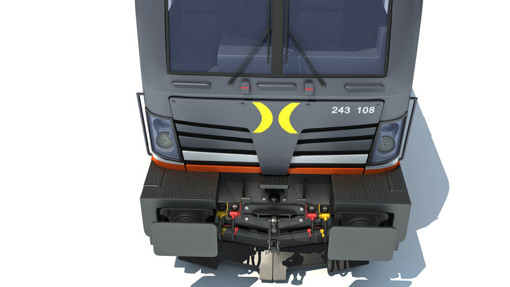 High Quality 3d Model Of Siemens Vectron Locomotive. 3D model ...
