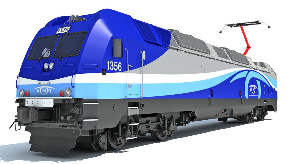 Tren Locomotora Exo Alp-45dp Modelo 3D - Descargar Locomotora on ...