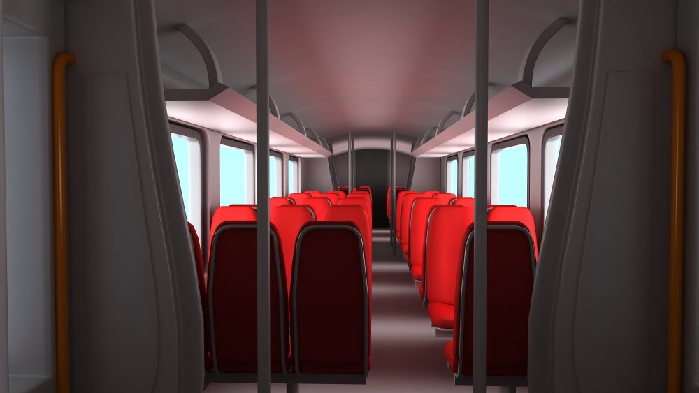 British Train Passenger Coach Car 3D 모델 - 다운로드 기차 객차 on 3DModels.org