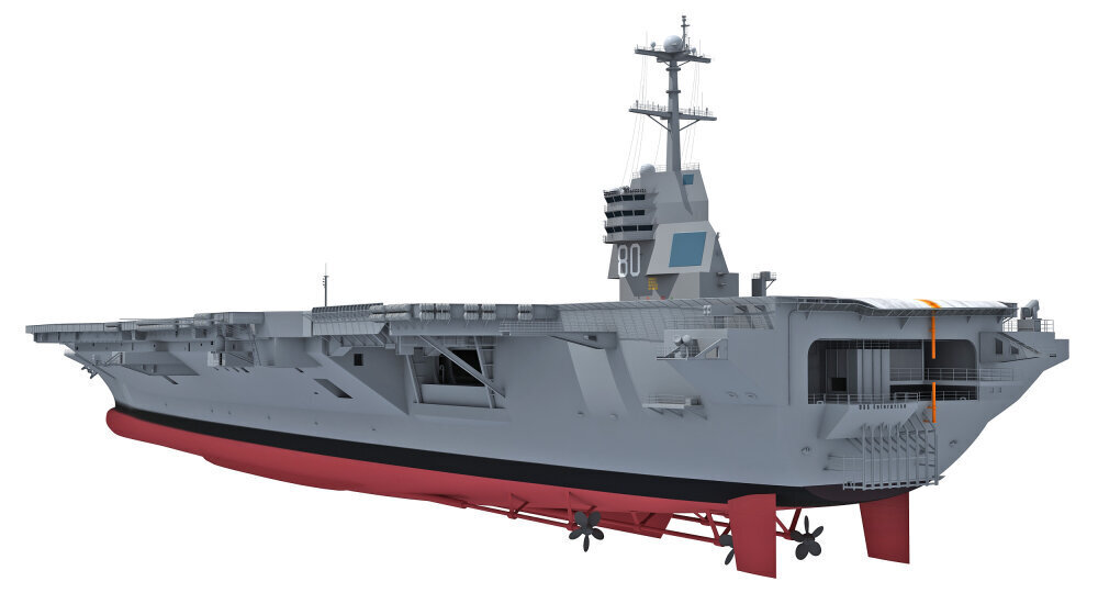 Uss Cvn 80 Aircraft Carrier 3D model - Download Warship on 3DModels.org