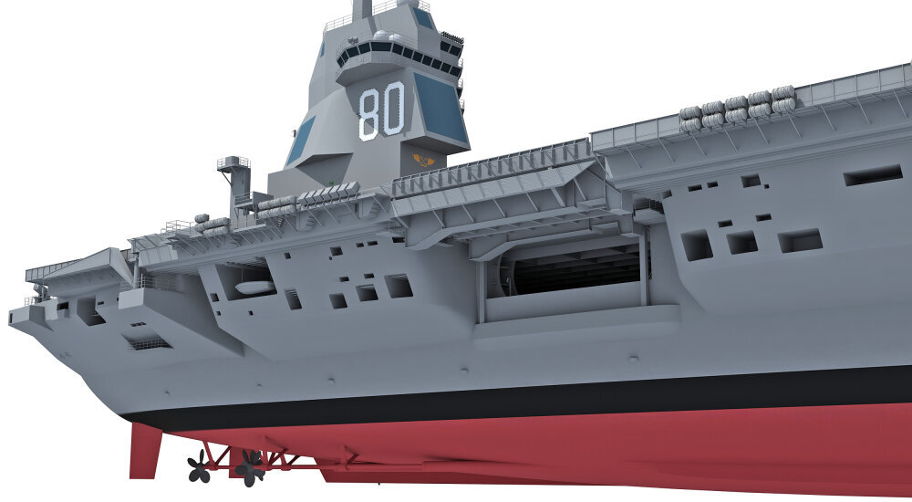 Uss Cvn 80 Aircraft Carrier 3D model - Download Warship on 3DModels.org