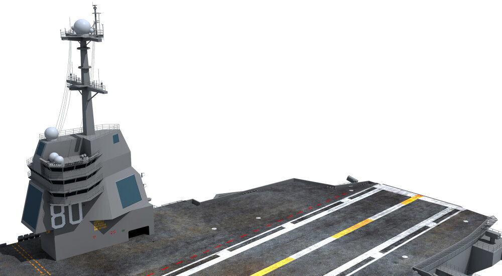 Uss Cvn 80 Aircraft Carrier 3D model - Download Warship on 3DModels.org