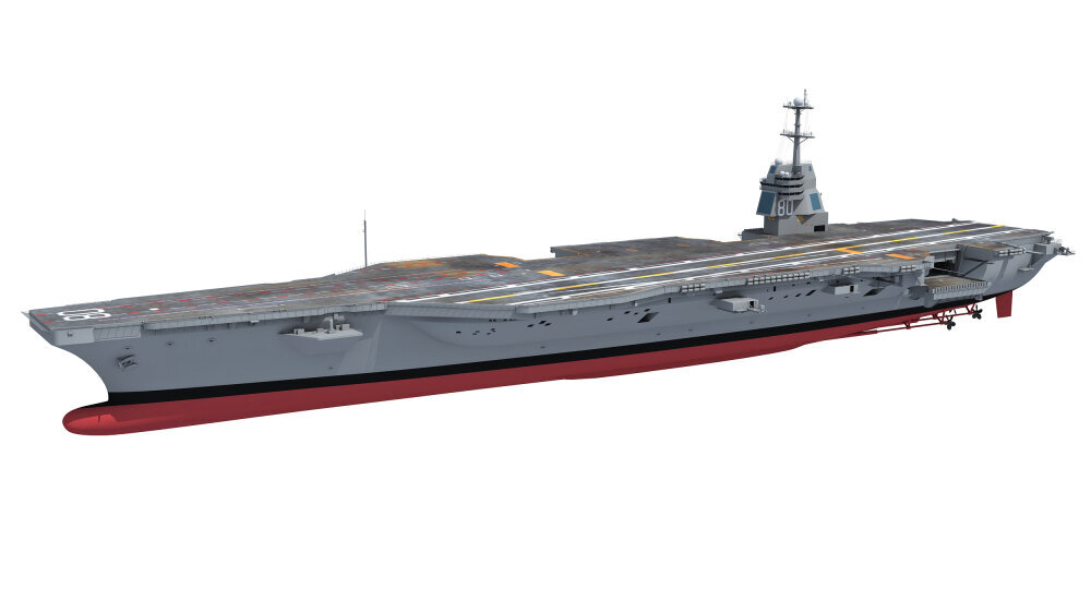 Uss Cvn 80 Aircraft Carrier 3D model - Download Warship on 3DModels.org