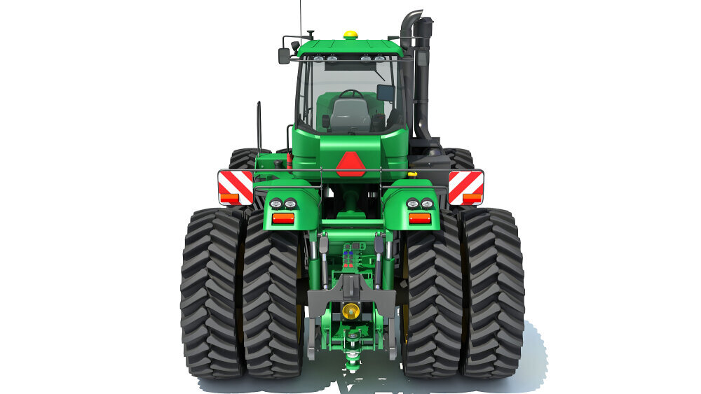 Articulated Tractor 3D model - Download Tractor on 3DModels.org