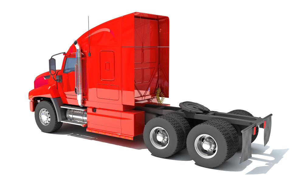 Model 3D Cap Tractor Freightliner - Descarcă Camion pe 3DModels.org