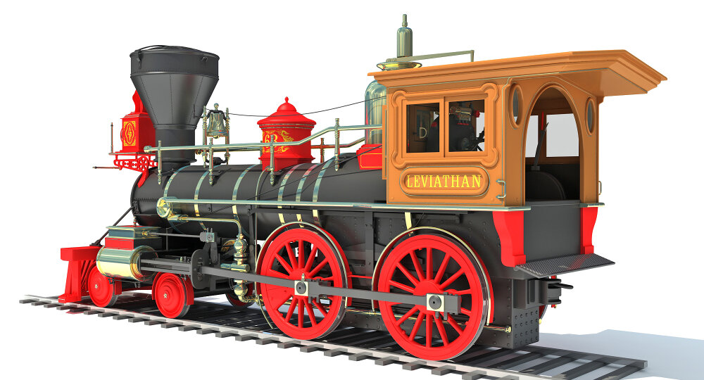Locomotive Leviathan 3D model - Download Locomotive on 3DModels.org