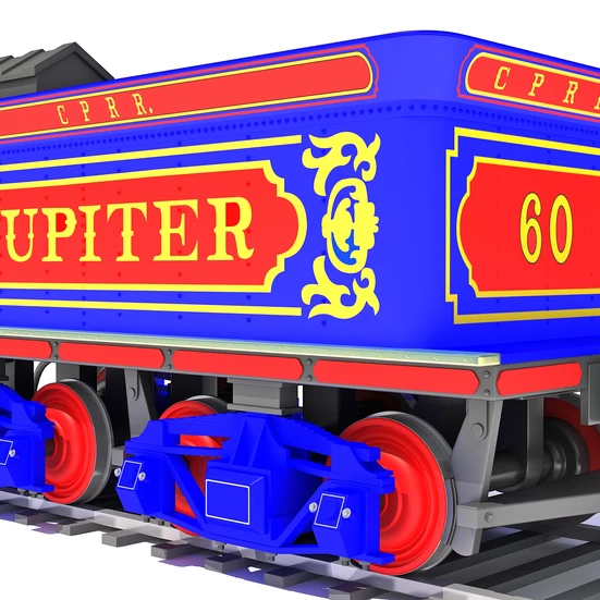 Eski tren 3D Modeller İndir - 3DModels.org