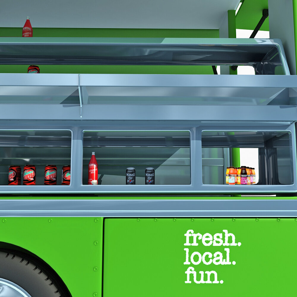 Food Truck 3D model - Download Truck on 3DModels.org