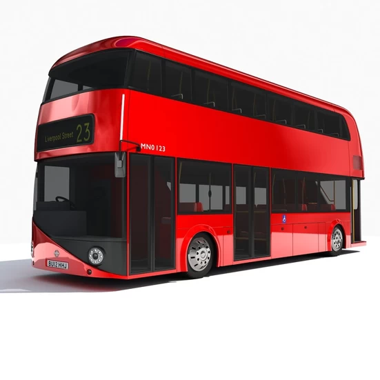 London bus 3D Models Download - 3DModels.org